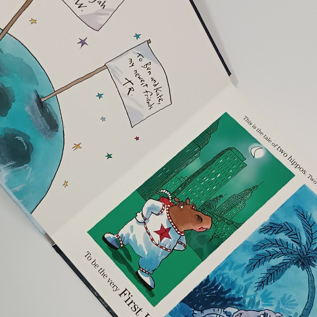 The First Hippo on the Moon (David Walliams), Hobbies & Toys, Books ...