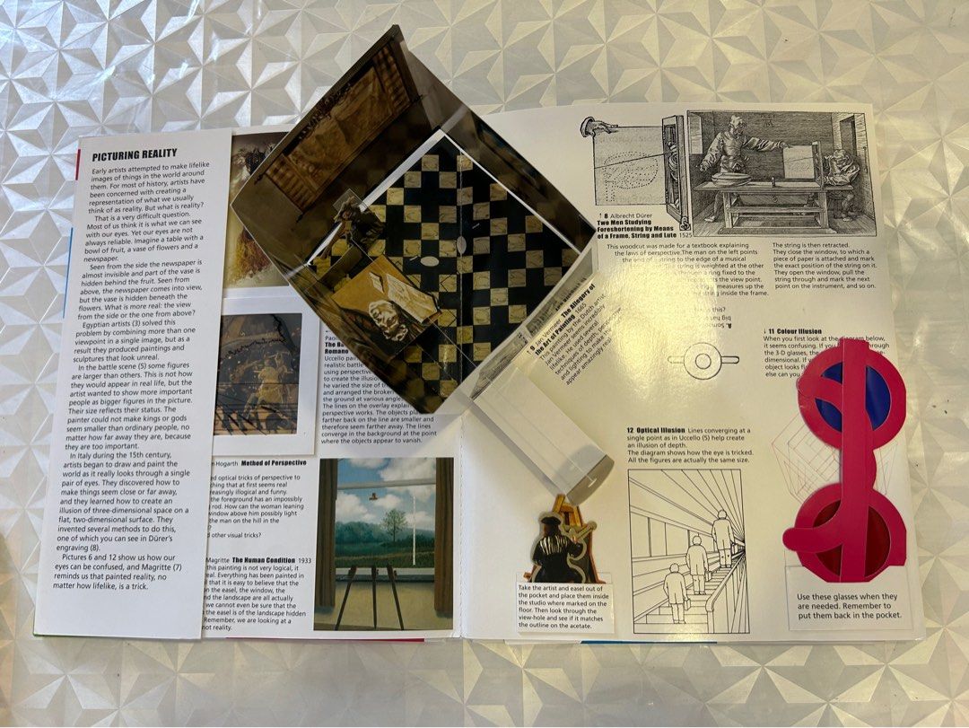 The Interactive Art Book, Hobbies & Toys, Books & Magazines, Fiction ...