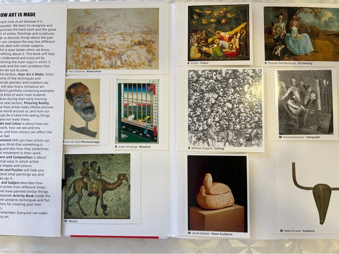 The Interactive Art Book, Hobbies & Toys, Books & Magazines, Fiction ...