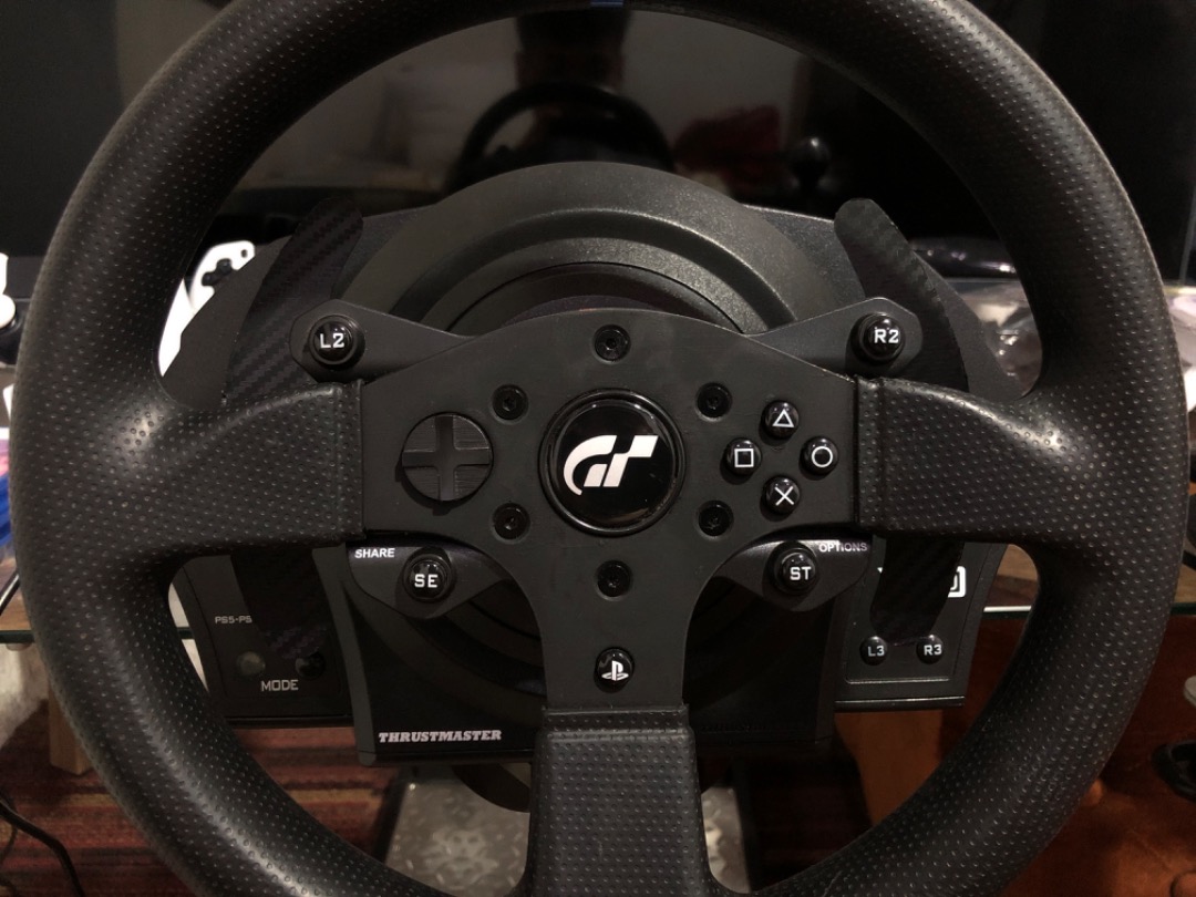 Thrustmaster T300rs and NR gt lite cockpit, Video Gaming, Gaming ...