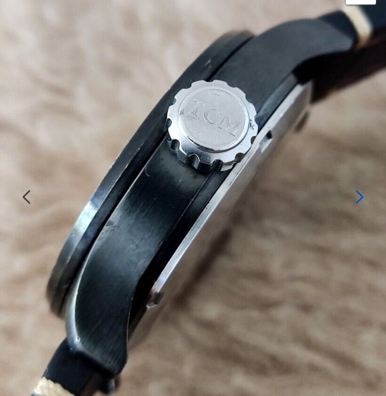 TIERRA CIELO MARE TCM Air First HARRIER AV8 AUTOMATIC Black PVD 42mm ...