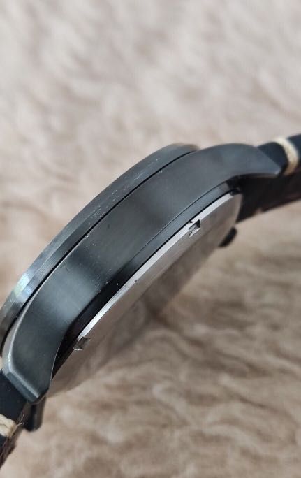 TIERRA CIELO MARE TCM Air First HARRIER AV8 AUTOMATIC Black PVD 42mm ...