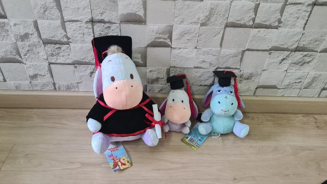 Tigger graduation Soft Toys, Hobbies & Toys, Toys & Games on Carousell