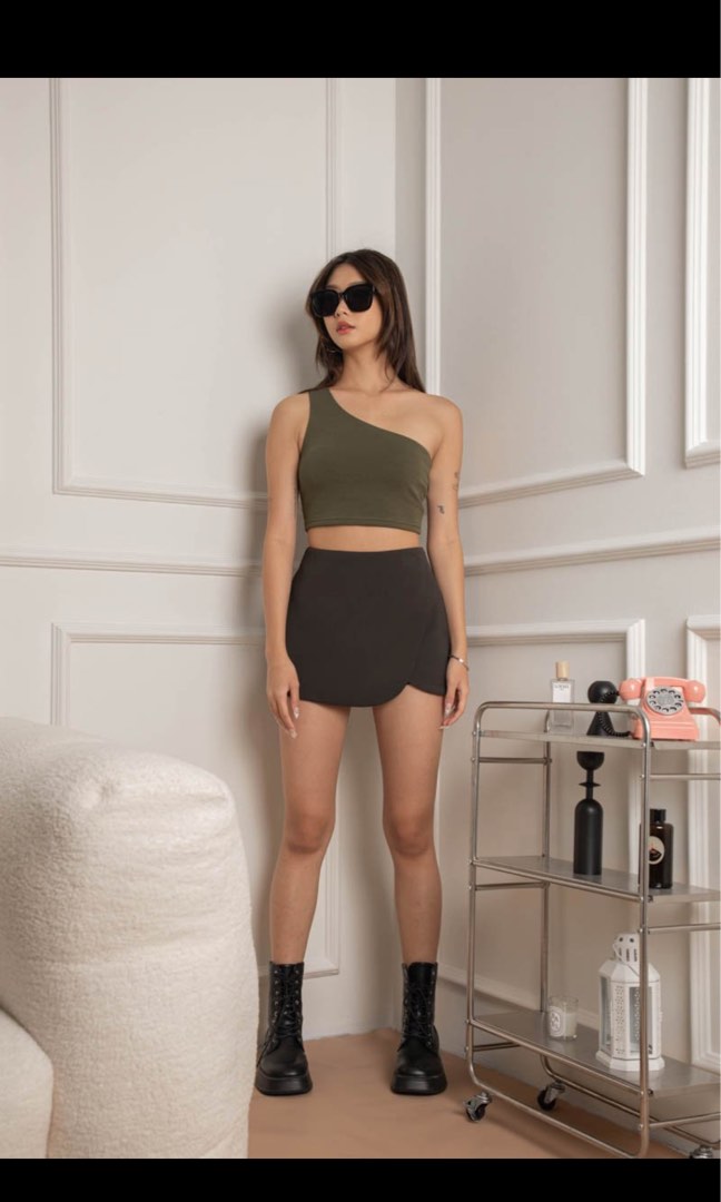 TOBIAS TOGA TOP (SEPIA BROWN), Women's Fashion, Tops, Sleeveless on ...