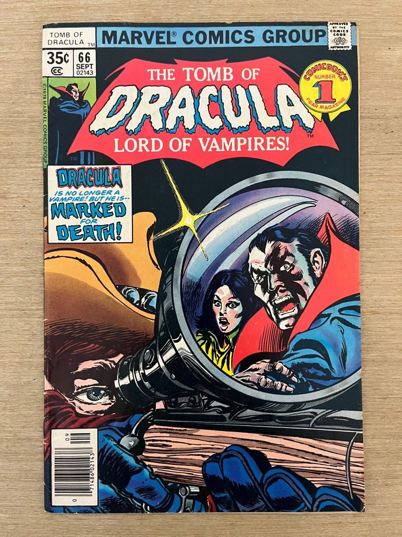 TOMB OF DRACULA COMICS LOT 3 (Issues 57, 62 & 66) 1977 - 1978), Hobbies & Toys, Books ...