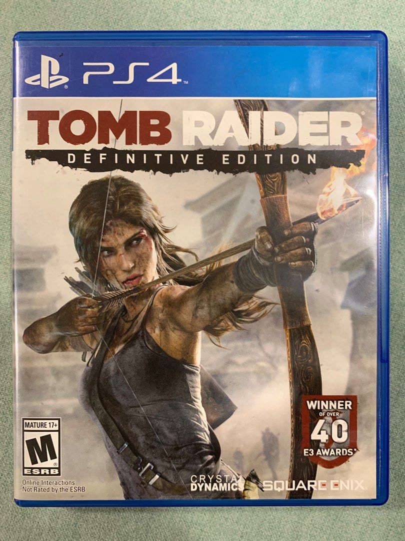 Tomb Raider Definitive Edition PS4 game, Video Gaming, Video Games ...