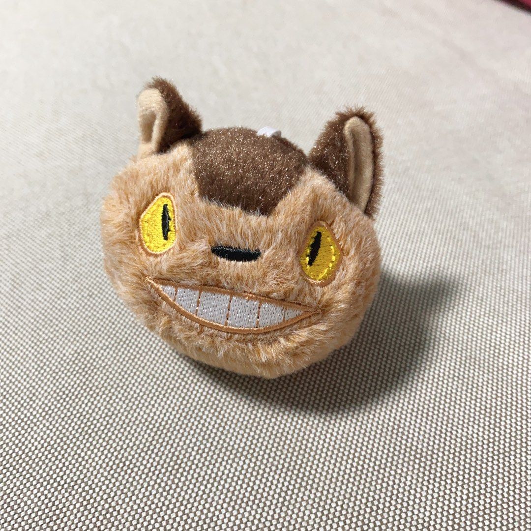 BN Totoro Cat Bus Plush Keychain Studio Ghibli, Hobbies & Toys, Toys ...