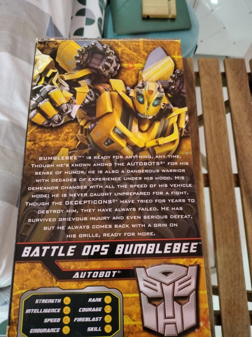 Transformer battle ops bumblebee, Hobbies & Toys, Toys & Games on Carousell