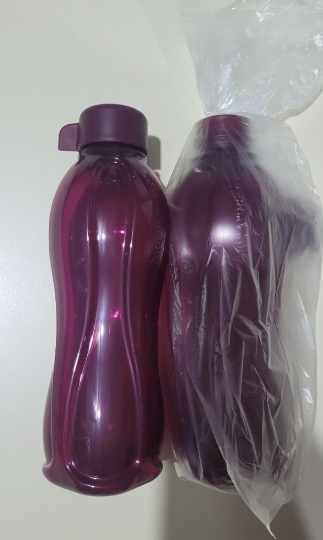 Tupperware Bottle Purple 500ml, Furniture & Home Living, Kitchenware ...