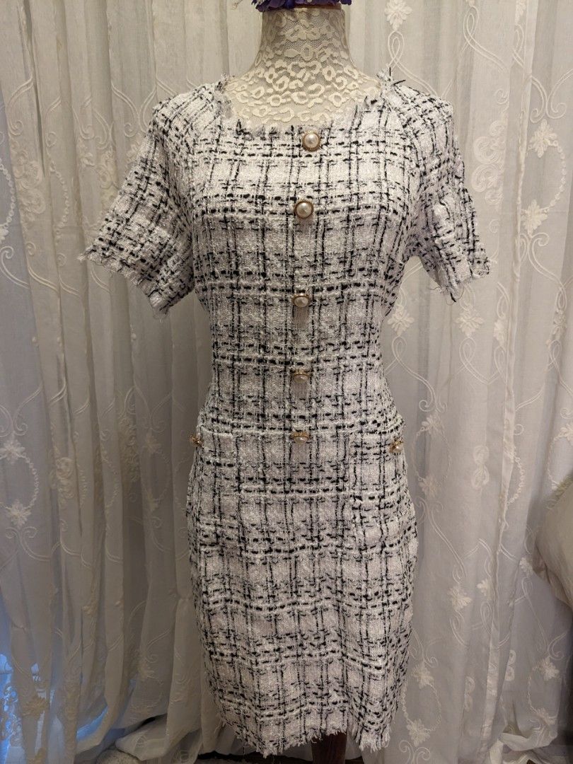 Tweed's formal dress, Women's Fashion, Dresses & Sets, Dresses on Carousell