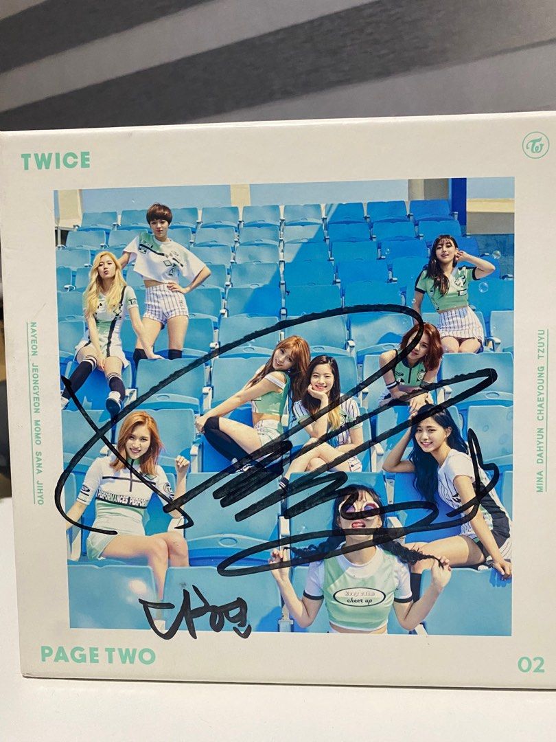 Twice Part Two Signed Album, Hobbies & Toys, Memorabilia & Collectibles ...