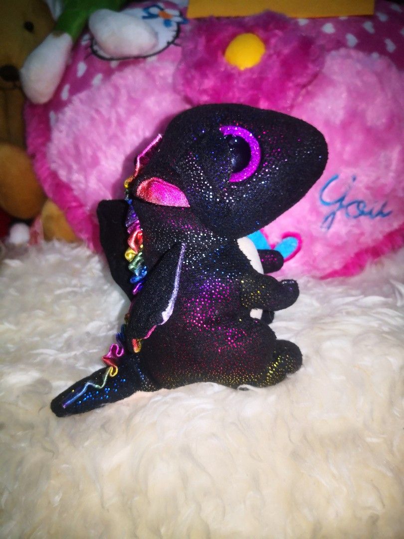 TY BEANIE BOOS THE BLACK DRAGON ~ ANORA, Hobbies & Toys, Toys & Games ...