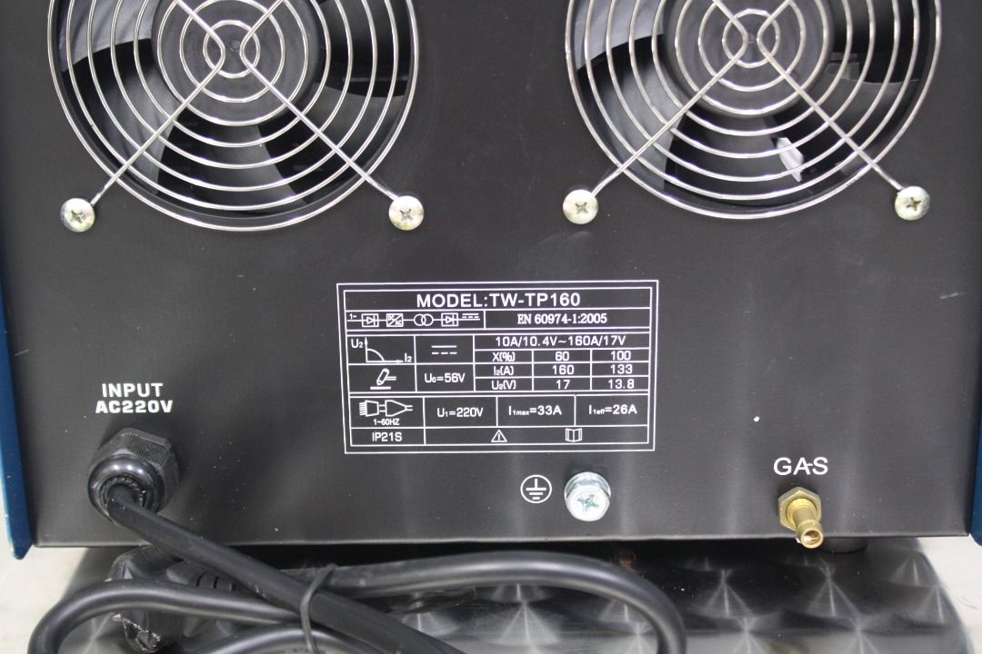 Tyler TW-TP160PRO Inverter Pulse TIG AC/DC Professional Series Welding ...