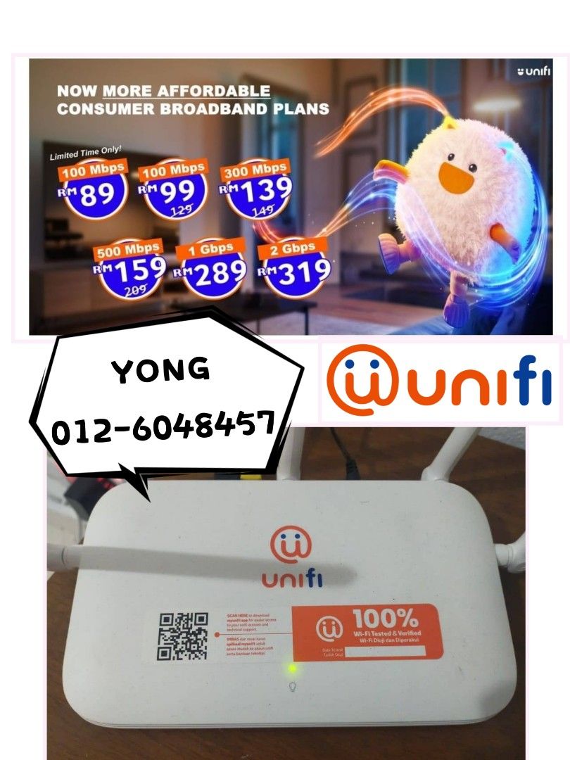 Unifi, Computers & Tech, Parts & Accessories, Networking on Carousell