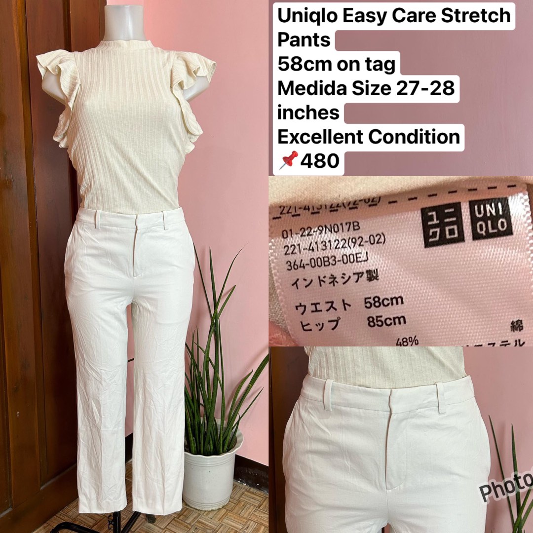 Uniqlo easy care pants, Women's Fashion, Bottoms, Other Bottoms on ...
