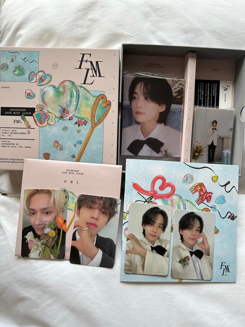 Unsealed FML Carat Version Album - Jeonghan Binder (complete inclusions), Hobbies & Toys ...