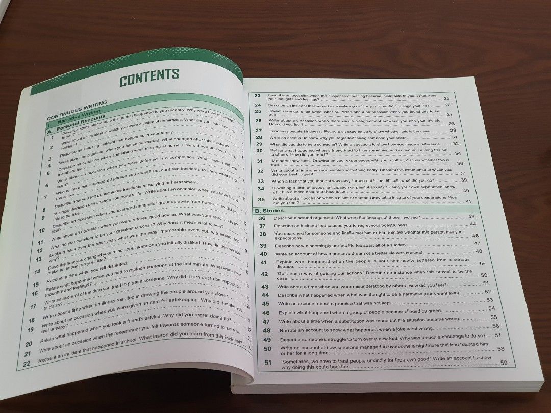 Upp Secondary English compo book, Hobbies & Toys, Books & Magazines, Assessment Books on Carousell