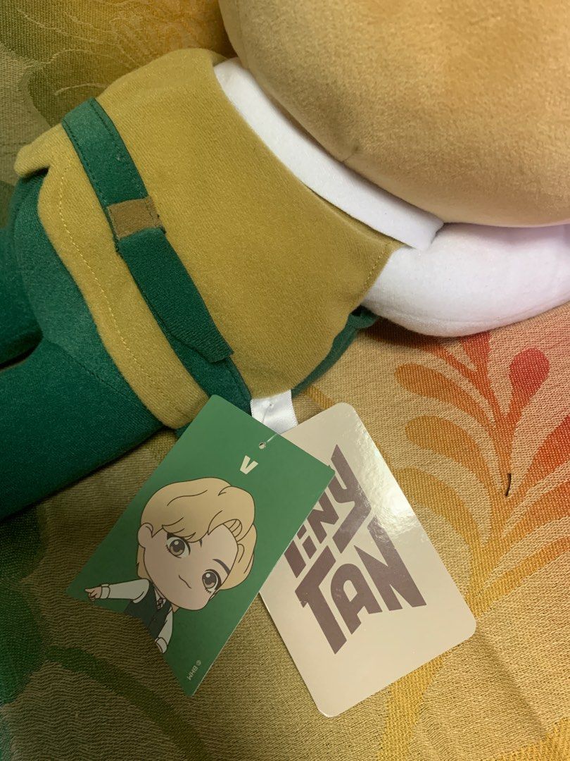 V / Kim Taehyung of BTS 35cm Tinytan Lying Plushie, Hobbies & Toys, Memorabilia & Collectibles ...