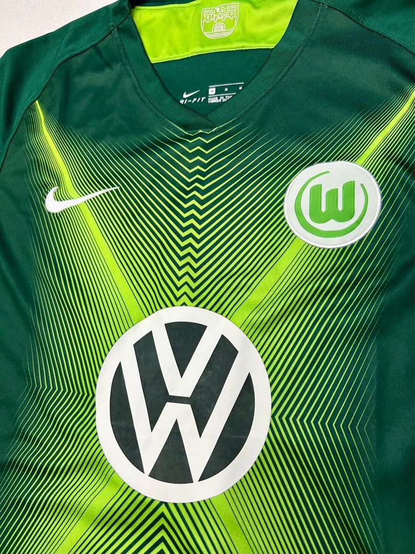 VFL Wolfsburg Home Jersey Kit 2019/2020, Men's Fashion, Activewear on ...