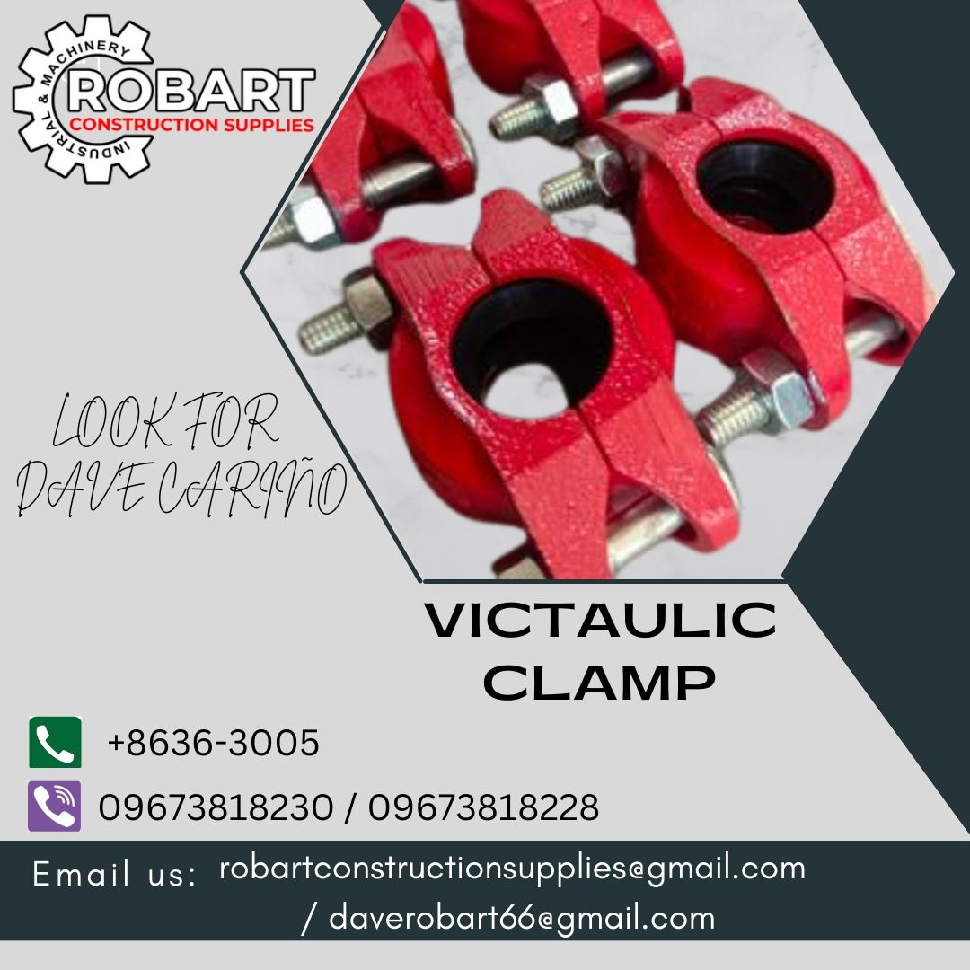VICTAULIC CLAMP, Commercial & Industrial, Construction Tools ...