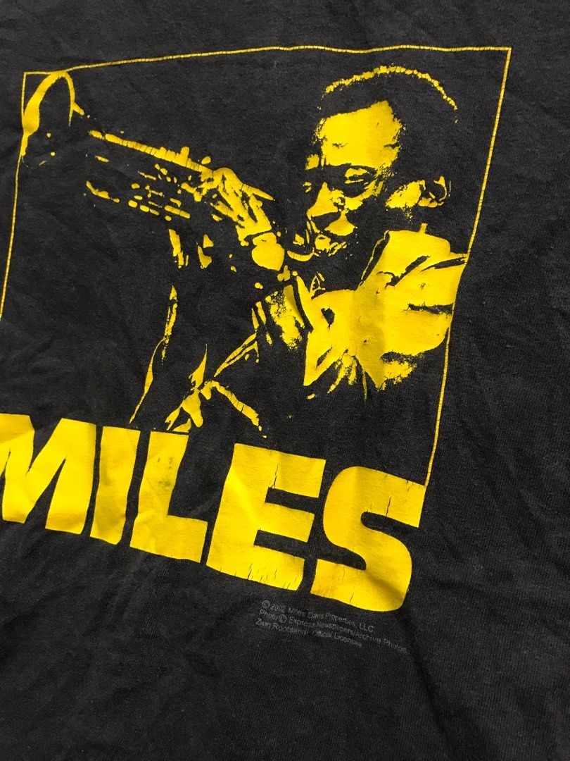 VINTAGE MILES DAVIS TSHIRT, Men's Fashion, Tops & Sets, Tshirts & Polo ...