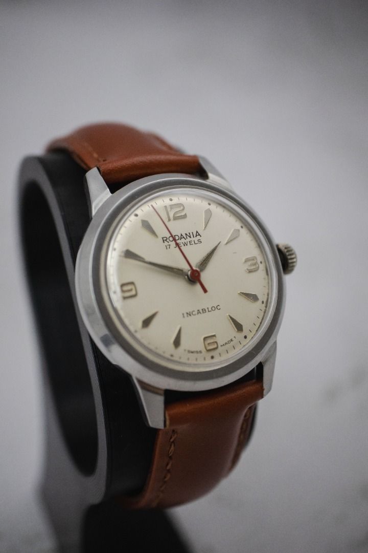 Vintage Rodania Watch, Luxury, Watches on Carousell