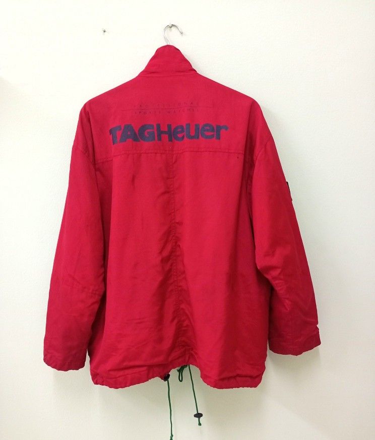 Vintage Tag Heuer nylon jacket - light, Luxury, Apparel on Carousell