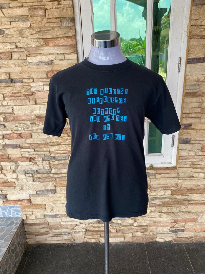 Vintage Wording T-shirt, Men's Fashion, Tops & Sets, Tshirts & Polo ...