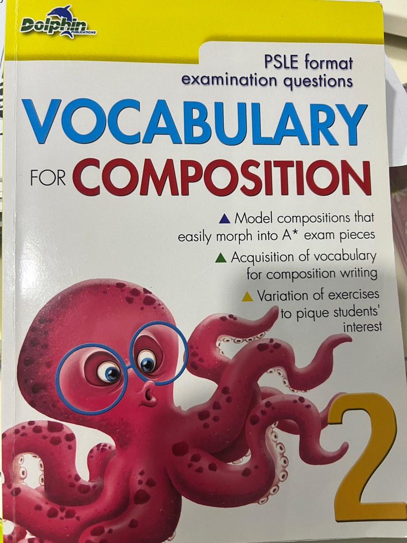 Vocabulary for composition PSLE format primary pro 2, Hobbies & Toys ...