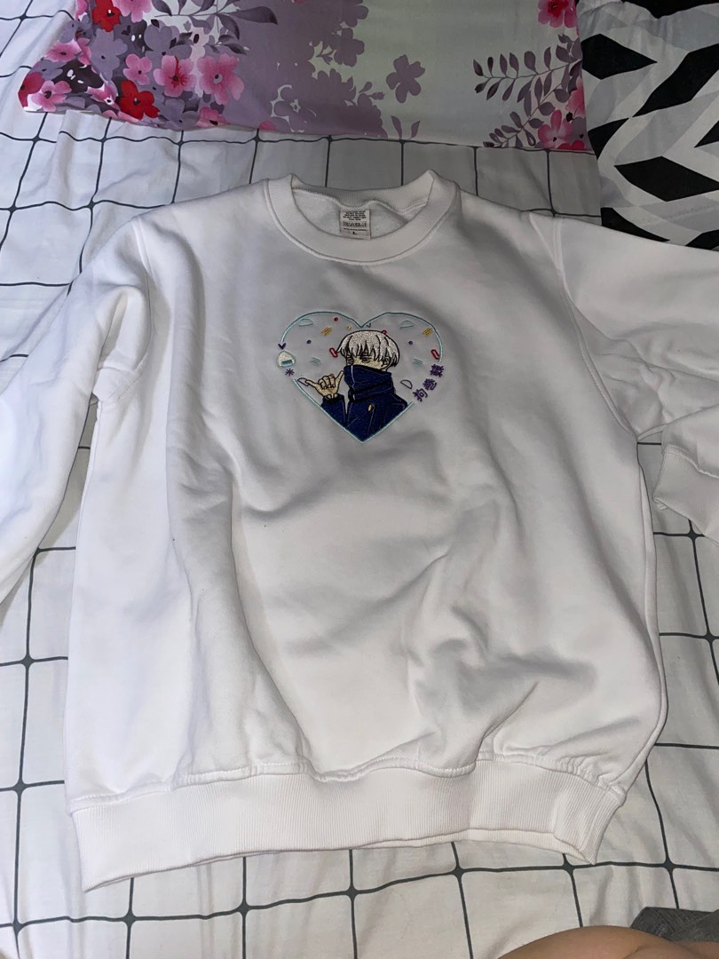 White Inumaki Toge JJK Jujutsu Kaisen Sweater (STUDIO ZUKURI), Women's ...