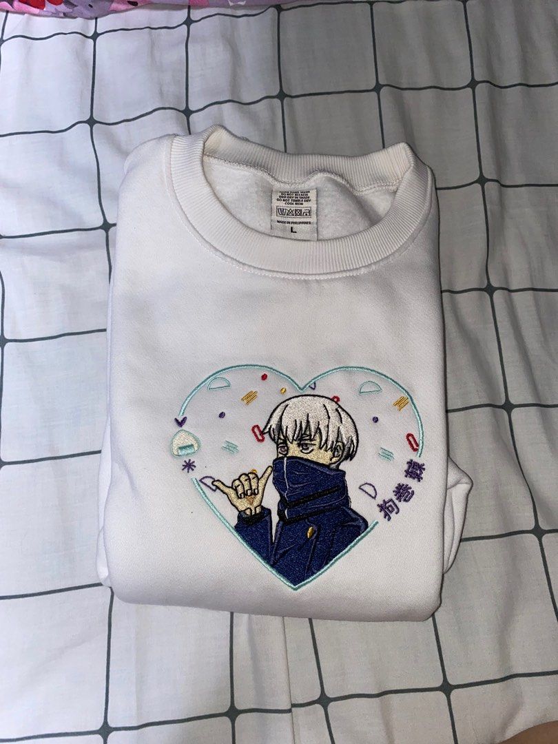 White Inumaki Toge JJK Jujutsu Kaisen Sweater (STUDIO ZUKURI), Women's ...