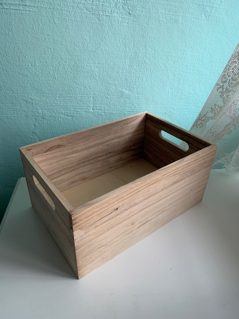 Wooden Crate, Furniture & Home Living, Home Improvement & Organisation ...