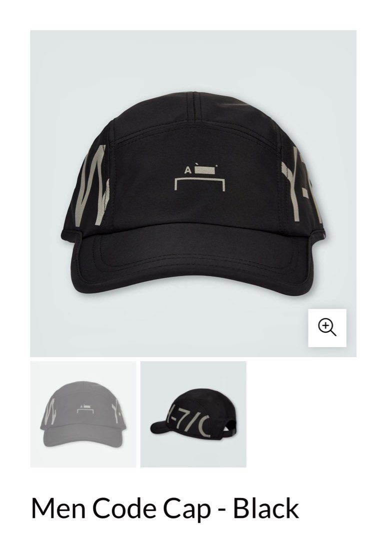 Wow! 100% Authentic ACW A Cold Wall Cipher Code Cap, Men's Fashion ...