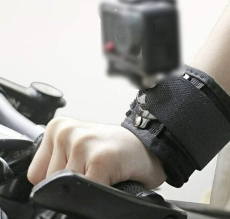 Wrist Strap Action Camera Mount with 360 Degree Rotation with Screw ...