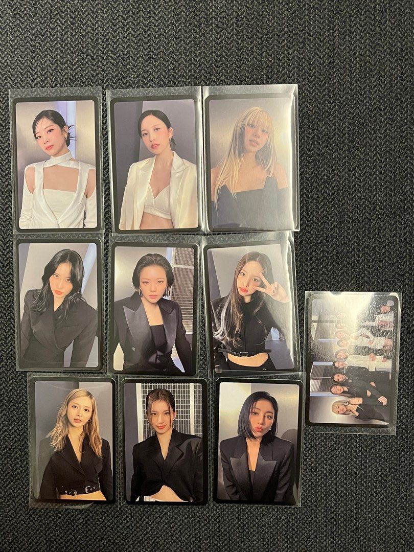 wts twice ready to be pob photocards nayeon jeongyeon momo sana jihyo mina dahyun chaeyoung ...