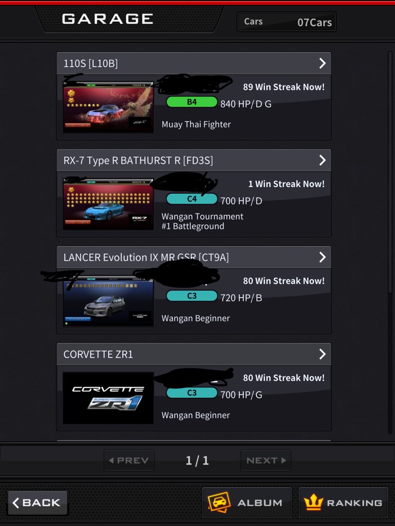 WTS/WTT WANGAN midnight maximum tune/wmmt 6RR semi beginner data, Video ...