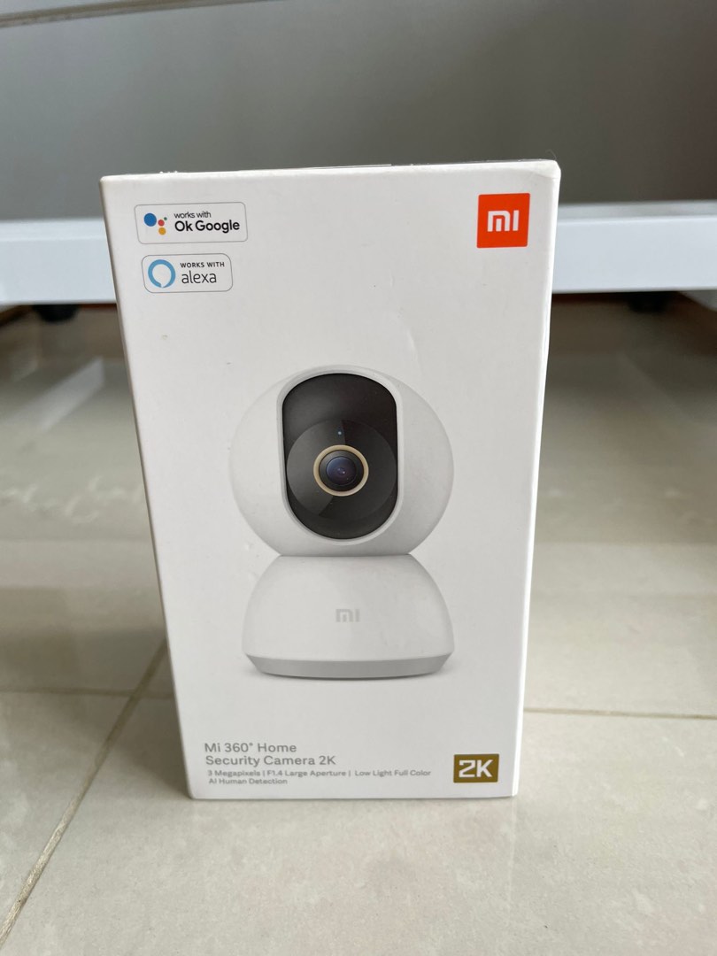 Xiaomi Mi 360 Home Security Camera 2K, Furniture & Home Living, Security & Locks, Security ...