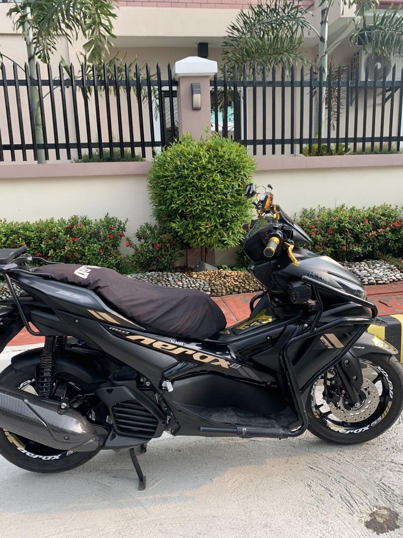 Yamaha Aerox 155 v2, Motorbikes, Motorbikes for Sale on Carousell
