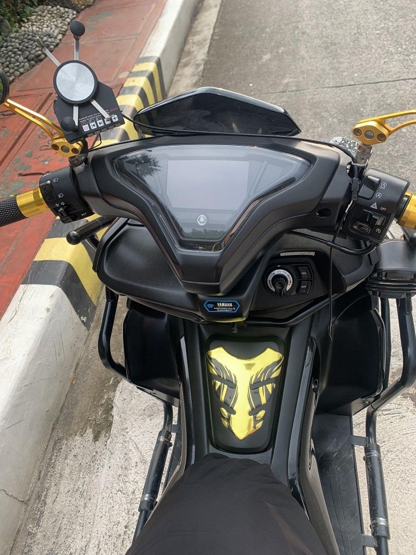 Yamaha Aerox 155 v2, Motorbikes, Motorbikes for Sale on Carousell