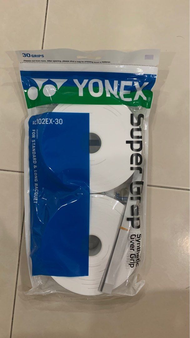 Yonex AC102EX 30 grip pack, Sports Equipment, Sports & Games, Racket ...