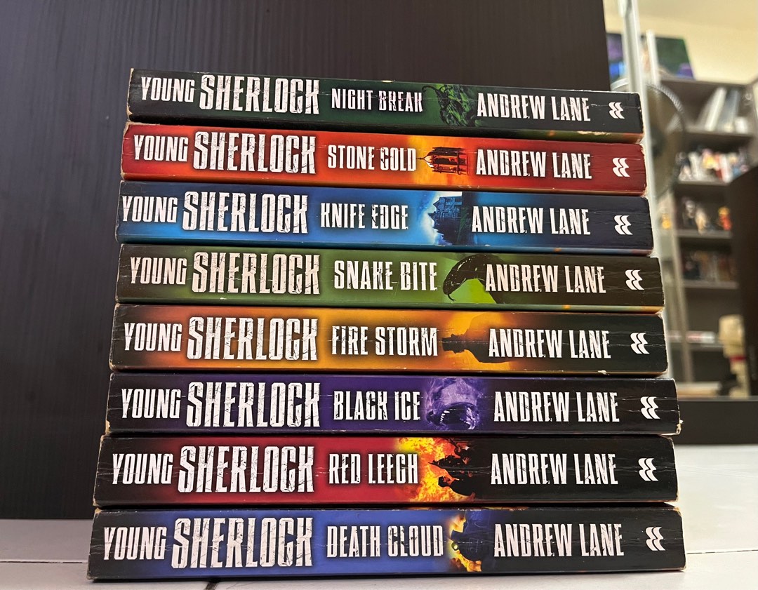 Young Sherlock Holmes Series by Andrew Lane (death cloud, red leech ...