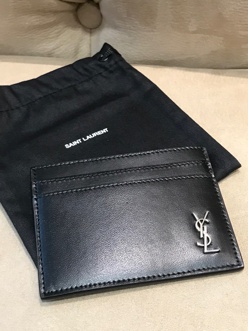YSL Card Holder, Luxury, Bags & Wallets on Carousell