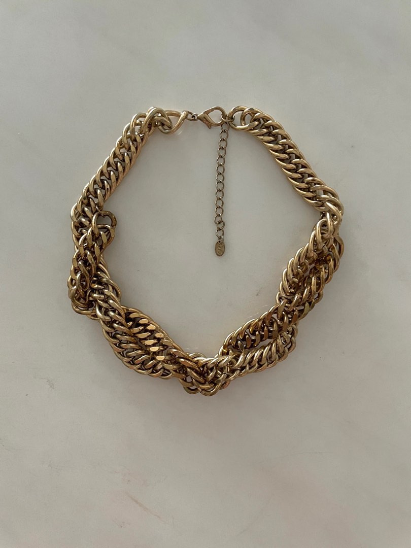 Zara Chain Necklace, Women's Fashion, Jewelry & Organisers, Necklaces ...