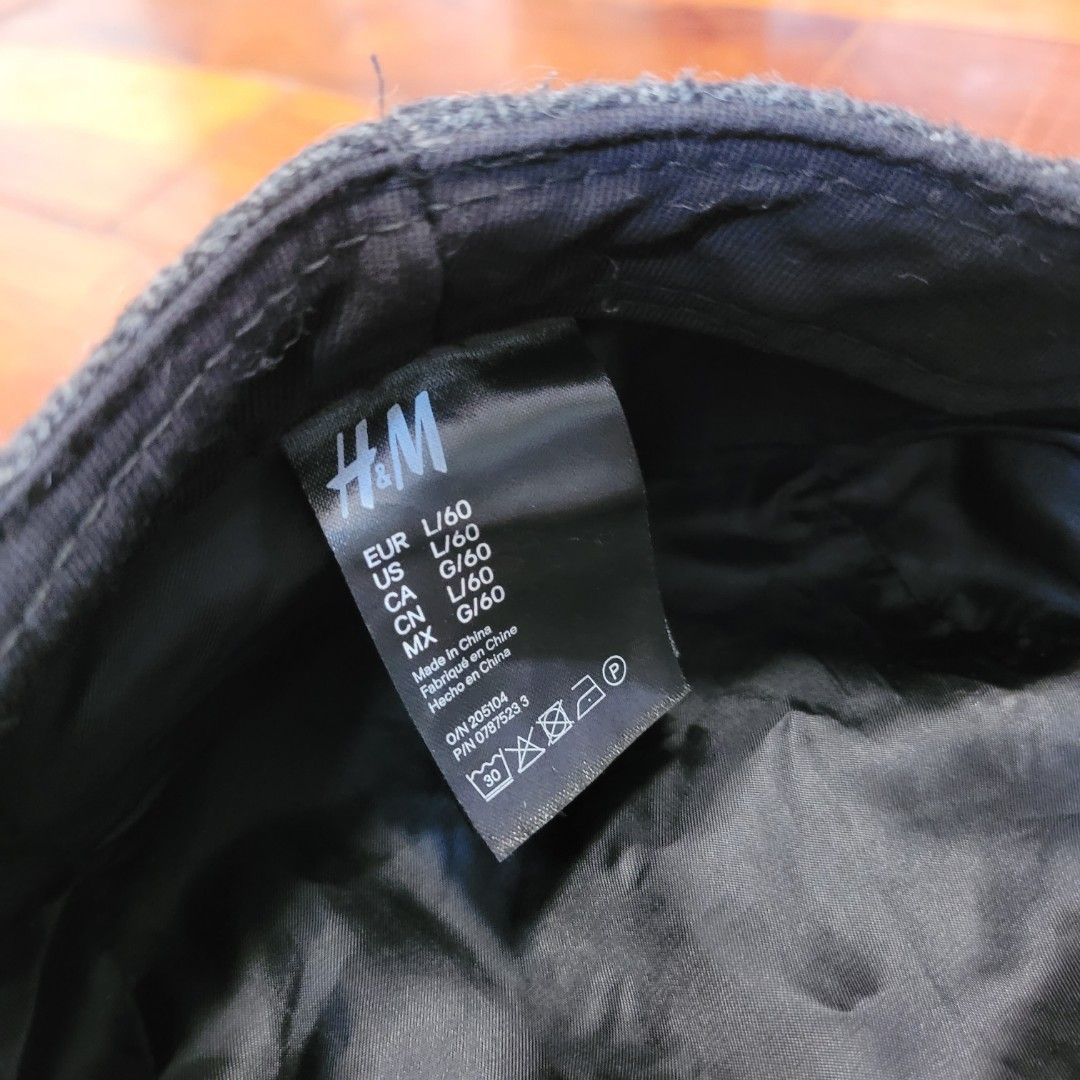 Zara Dark Gray Flat Cap, Men's Fashion, Watches & Accessories, Caps ...