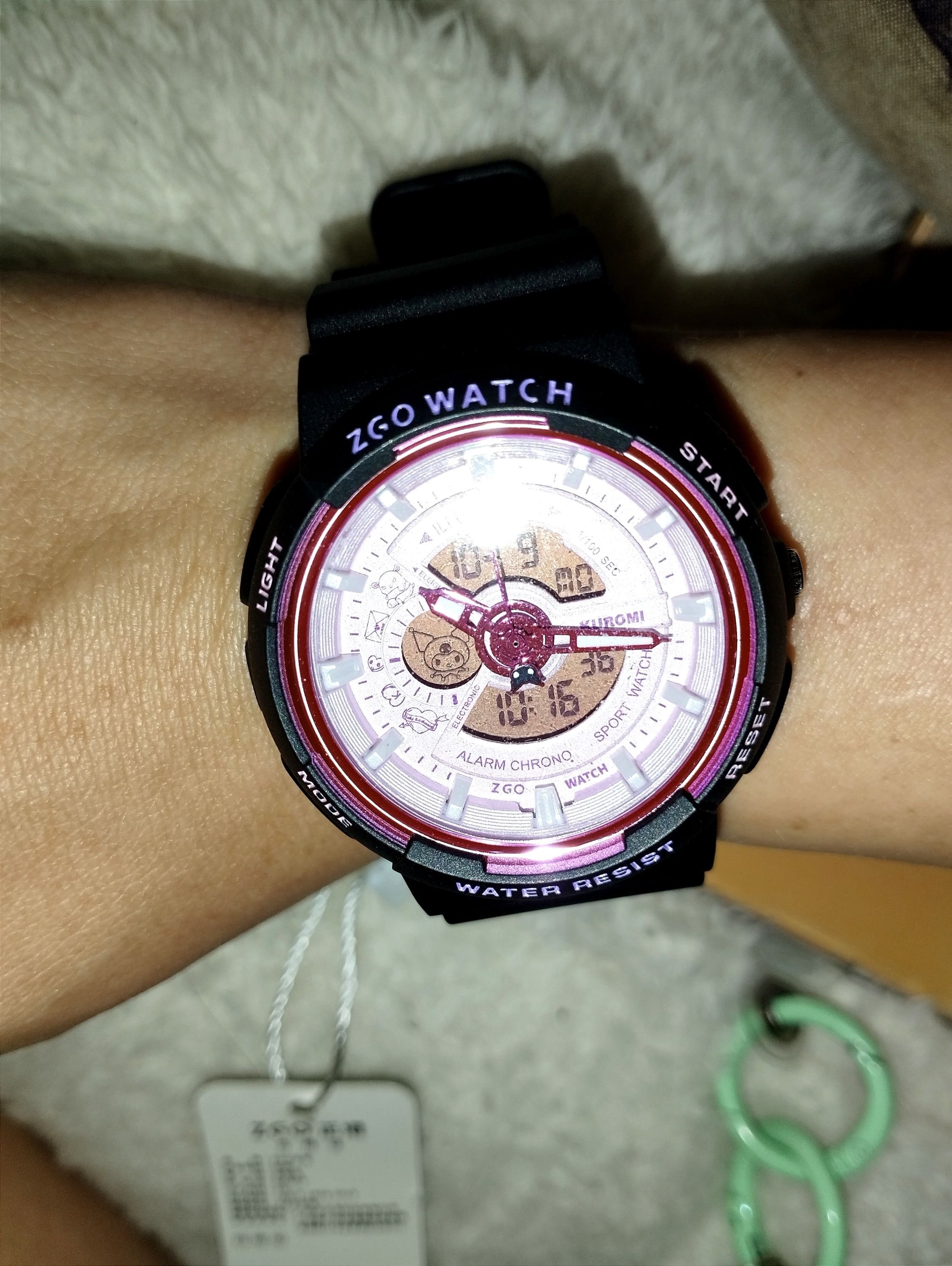 ZGO SANRIO KUROMI WATCH, Luxury, Watches on Carousell
