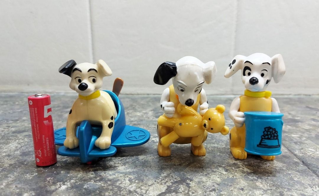 101 DALMATIANS "PLAY" LOT - 1996 McDonald's Disney Happy Meal Toy ...