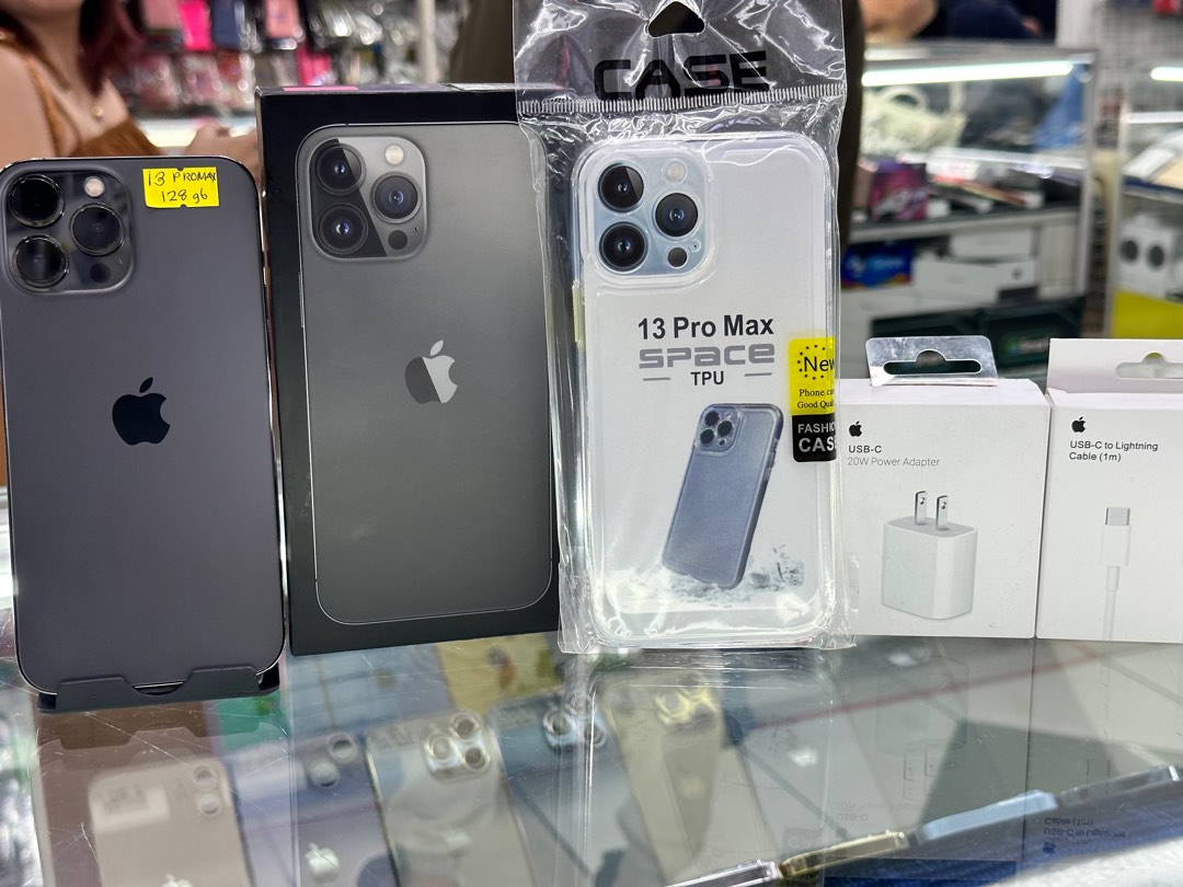 13 promax 128gb with box same serial, Mobile Phones & Gadgets, Mobile ...