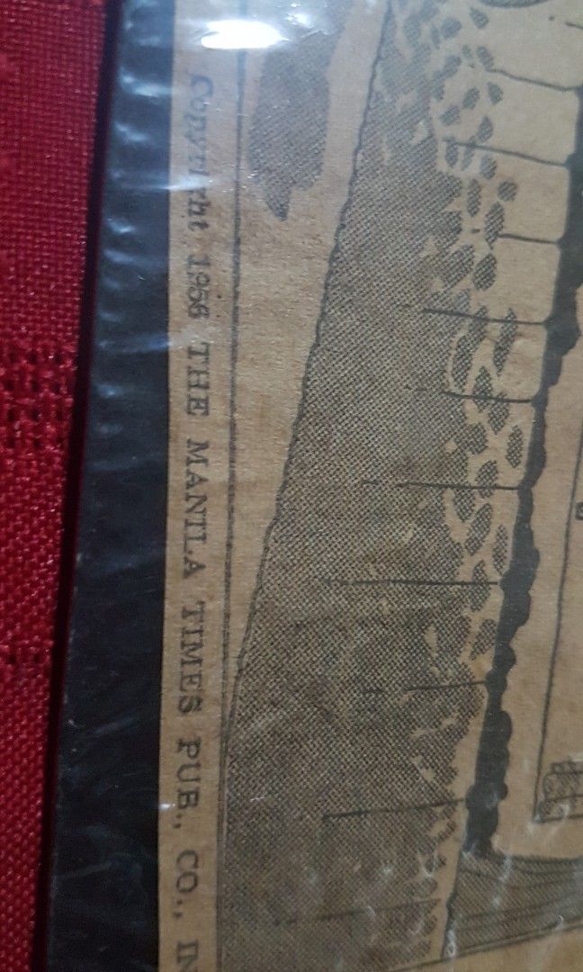 1956 RARE Manila Times Gorio and his Jeepney Comic Strip Ben Alcantara ...