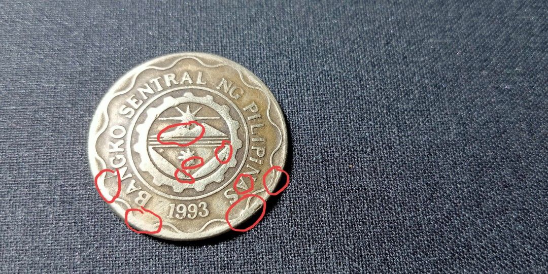 5 peso 2002 bsp multiple error coin, Hobbies & Toys, Memorabilia ...