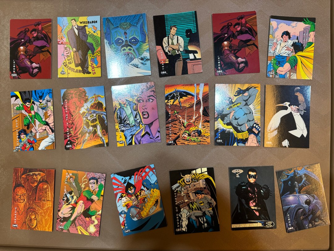 90s Comics Trading Cards, Hobbies & Toys, Toys & Games on Carousell